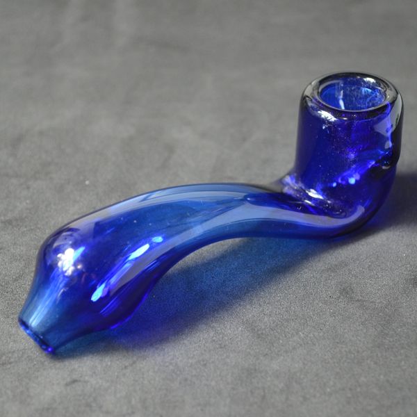 Glass Sherlock Hand Pipe - NYVapeShop