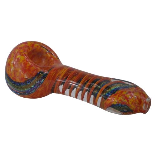 Dichroic Swirl Glass Pipes - NYVapeShop